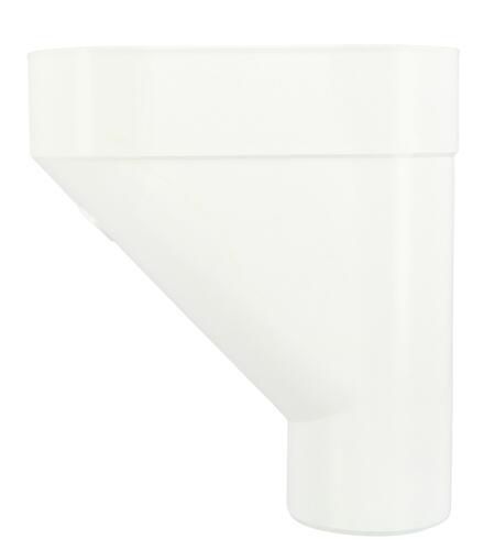 NICOLL - Jambonneau pour gouttière demi-ronde de 25 diamètre 80mm PVC ...