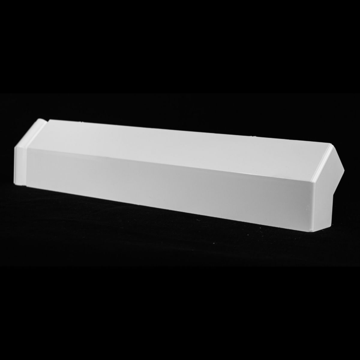 MEP - Cache angle extérieur 90 °PVC blanc hauteur 40cm RAE135B | Asturienne