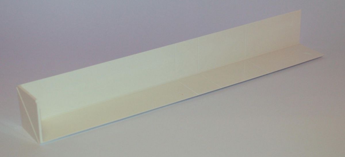 MEP - Cache angle extérieur 90° PVC blanc hauteur 30cm pour planche ...