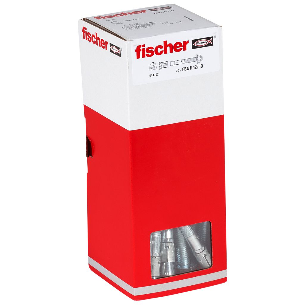 FISCHER - Goujon d'ancrage FBN II 12/50x145 - 20/baf Réf. 544702 | Asturienne