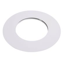 POUJOULAT - Rosace de finition INOX-GALVA, diamètre 180 / 230 mm, blanc ...