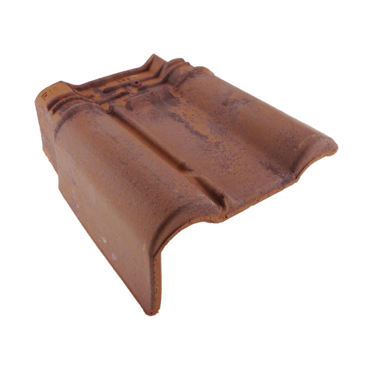 TERREAL - Demi-tuile de rive à rabat tuile grand moule du nord terre ...