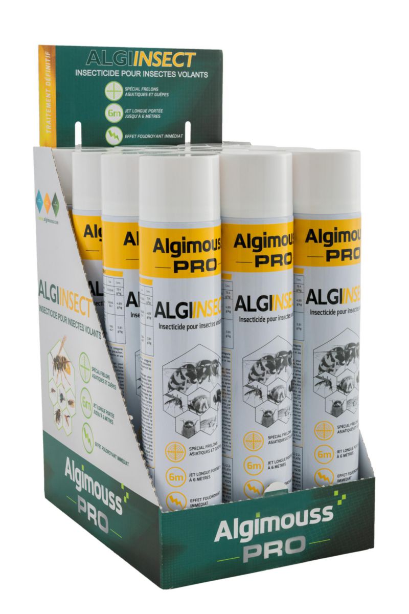 ALGIMOUSS - Algi insect Insecticide pour insectes volants 750ml ...