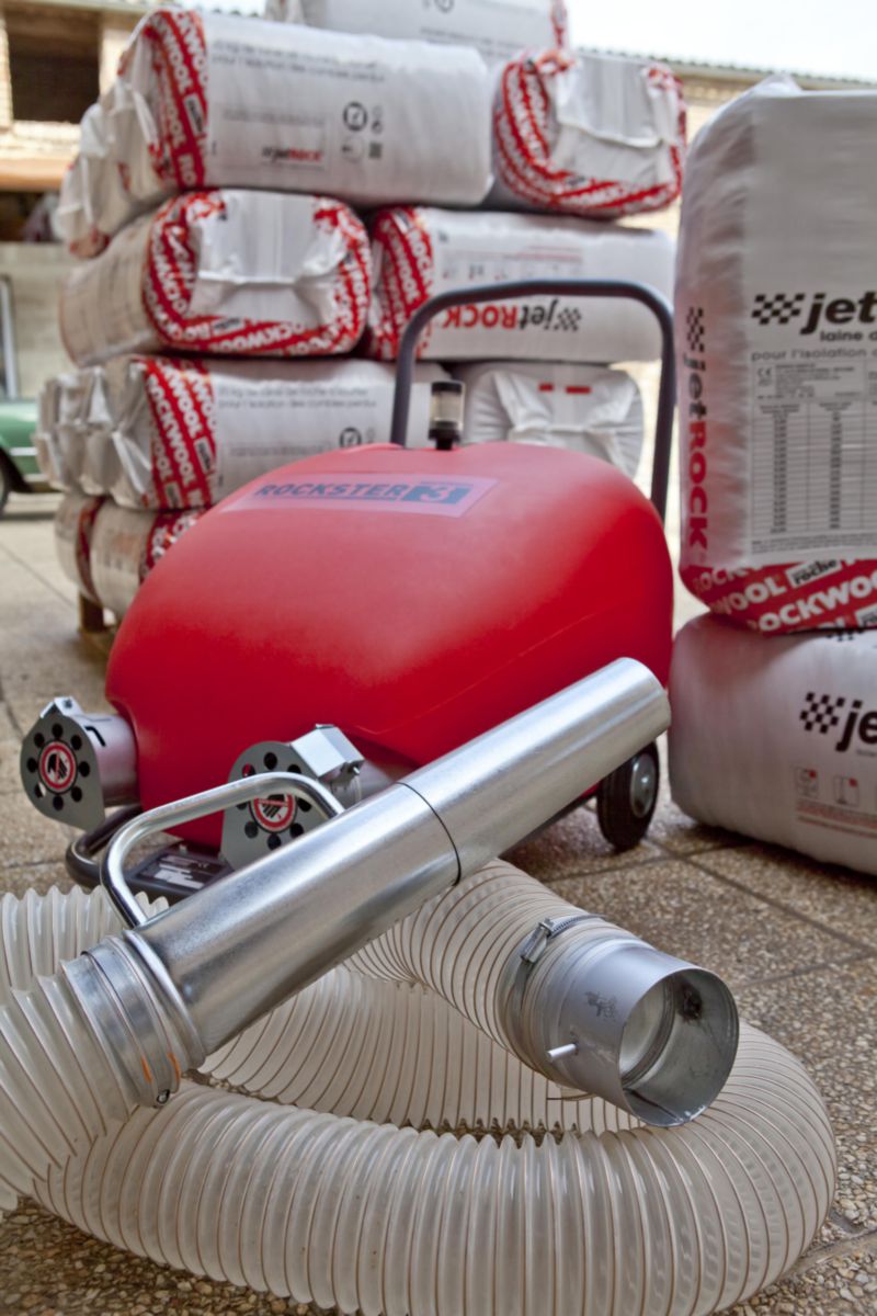 ROCKWOOL - Location de la machine à souffler et sa palette d'accessoire ...