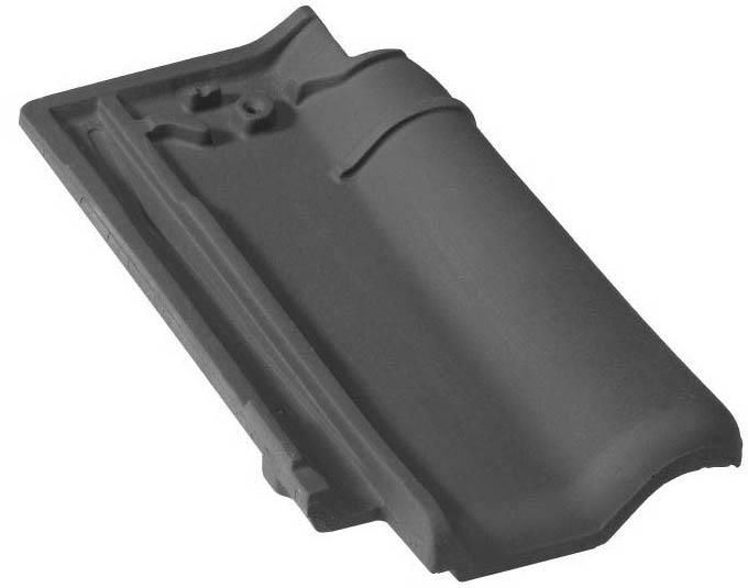 MONIER - Trois quarts de tuile rouge vieilli pour Postel 20 Réf ...