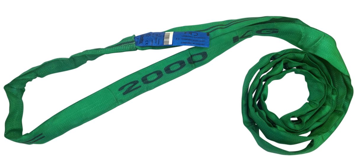 COBALTIX - Estrope synthétique gaine renforcée polyester verte ...