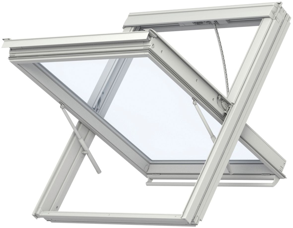 VELUX - Exutoire de désenfumage VELUX finition WHITEfinish ...