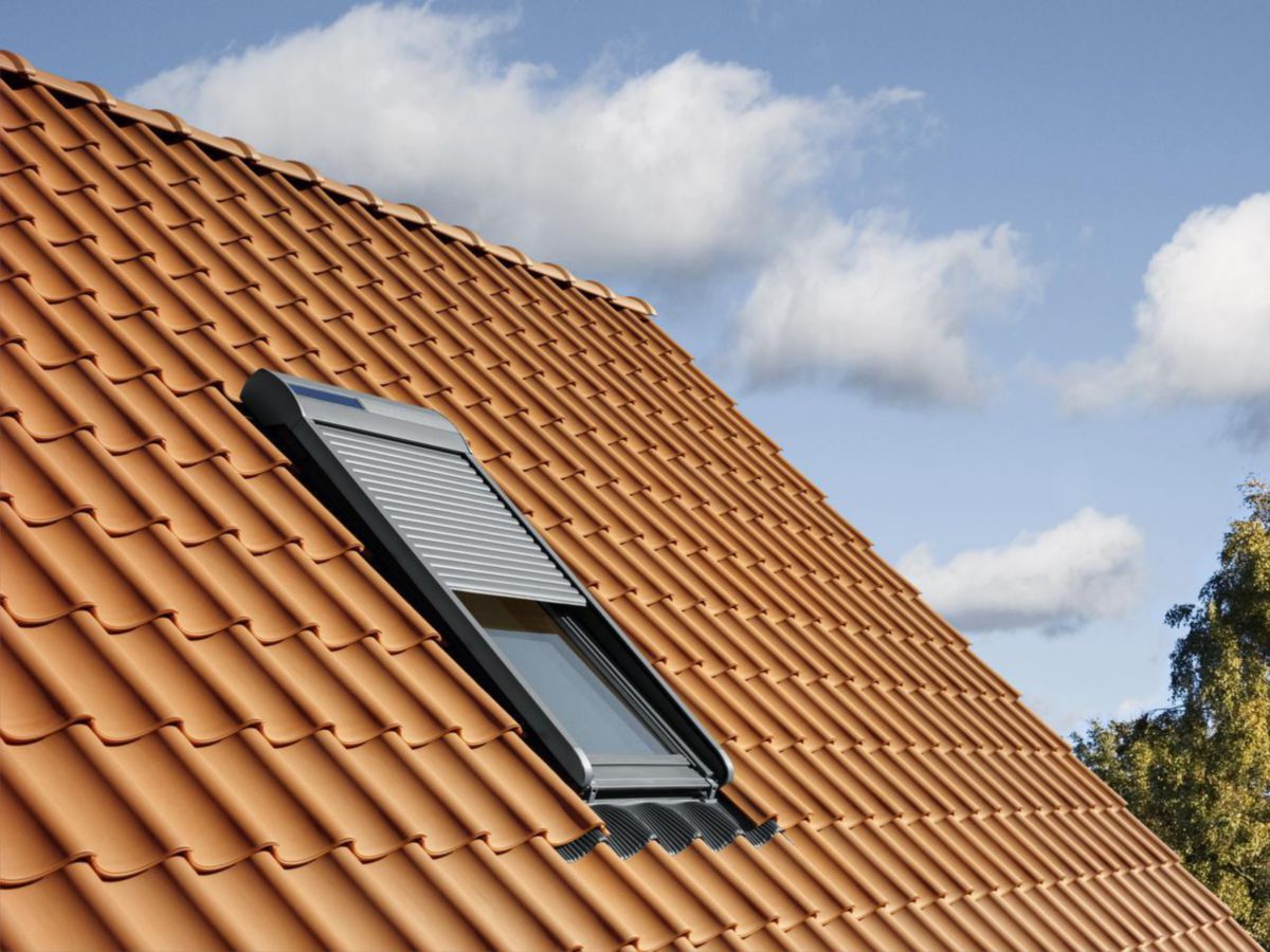 VELUX - Volet roulant solaire Gris anthracite SSL UK08 0000S 134x140 ...