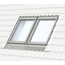 VELUX - Exutoire de désenfumage Whitefinish 114 cm X 118 cm GGL SK06 ...