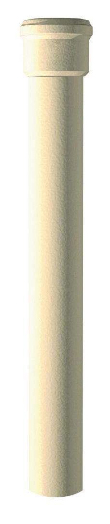 PAM - Dauphin fonte rond droit crème pavillonnaire longueur 2m diamètre ...