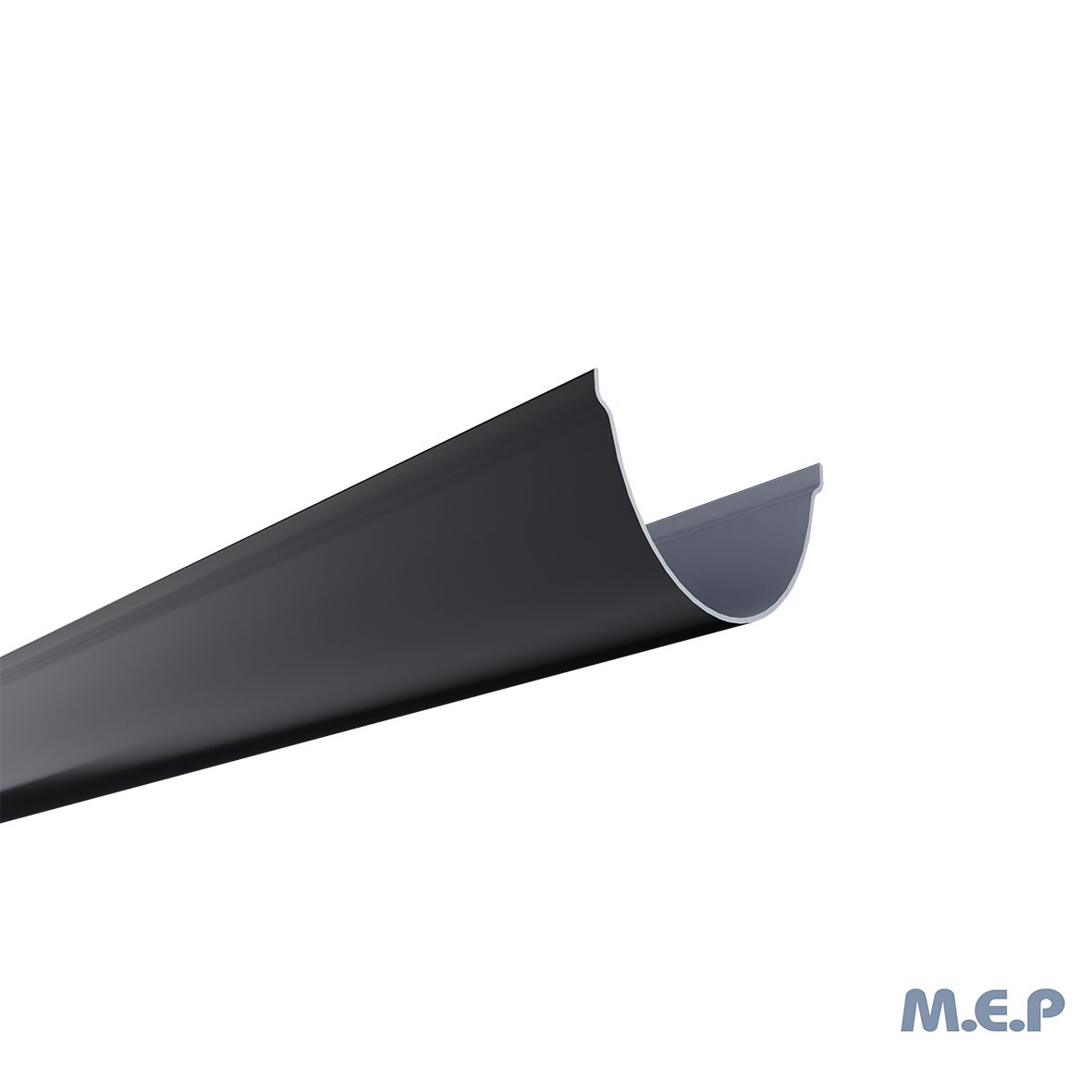 MEP - Gouttière PVC Victoria longueur 4 mètres noire Réf. DV4N | Asturienne