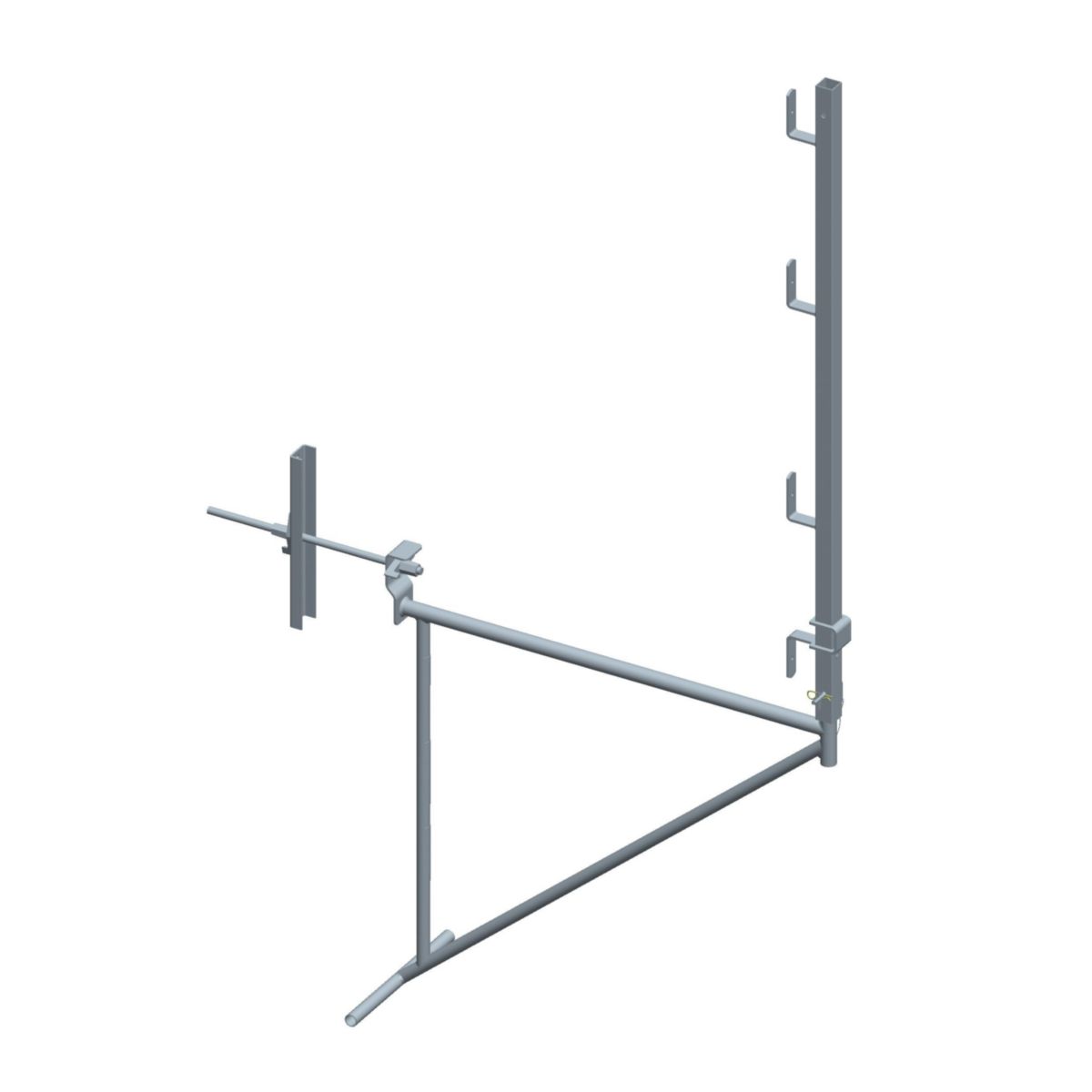 DIMOS - Console de façade 1m mur 0,85m avec traversée de mur amovible ...