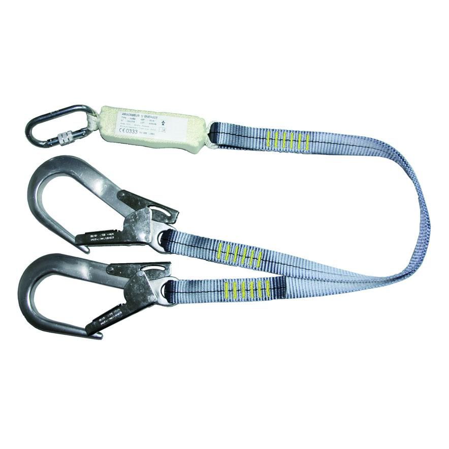 FRENEHARD - Longe double 2x1m avec absorbeur d'énergie QSFEPI03/04 ...