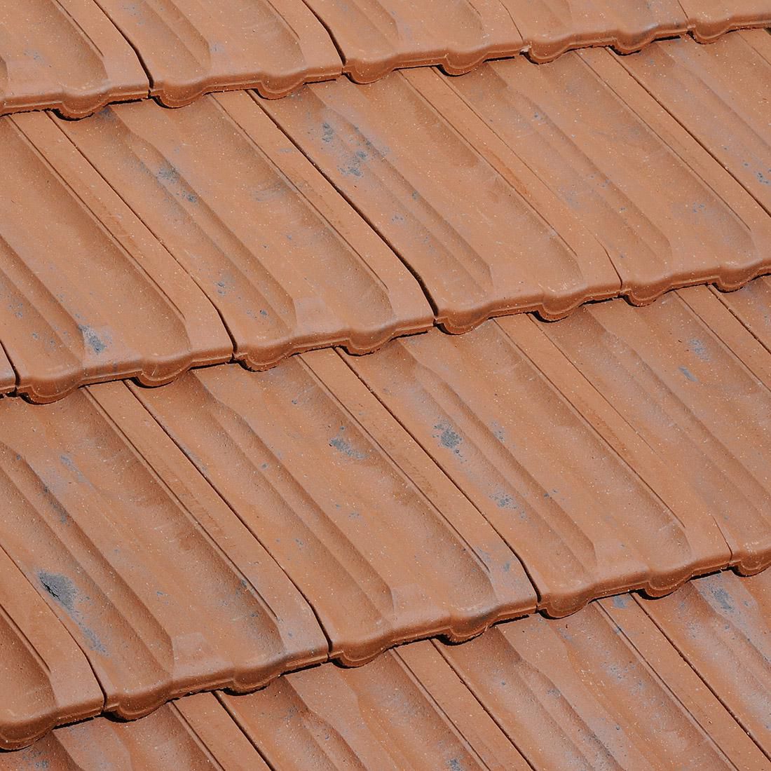 EDILIANS - Tuile standard en terre cuite 9 tenons hauts 450x315 mm ...