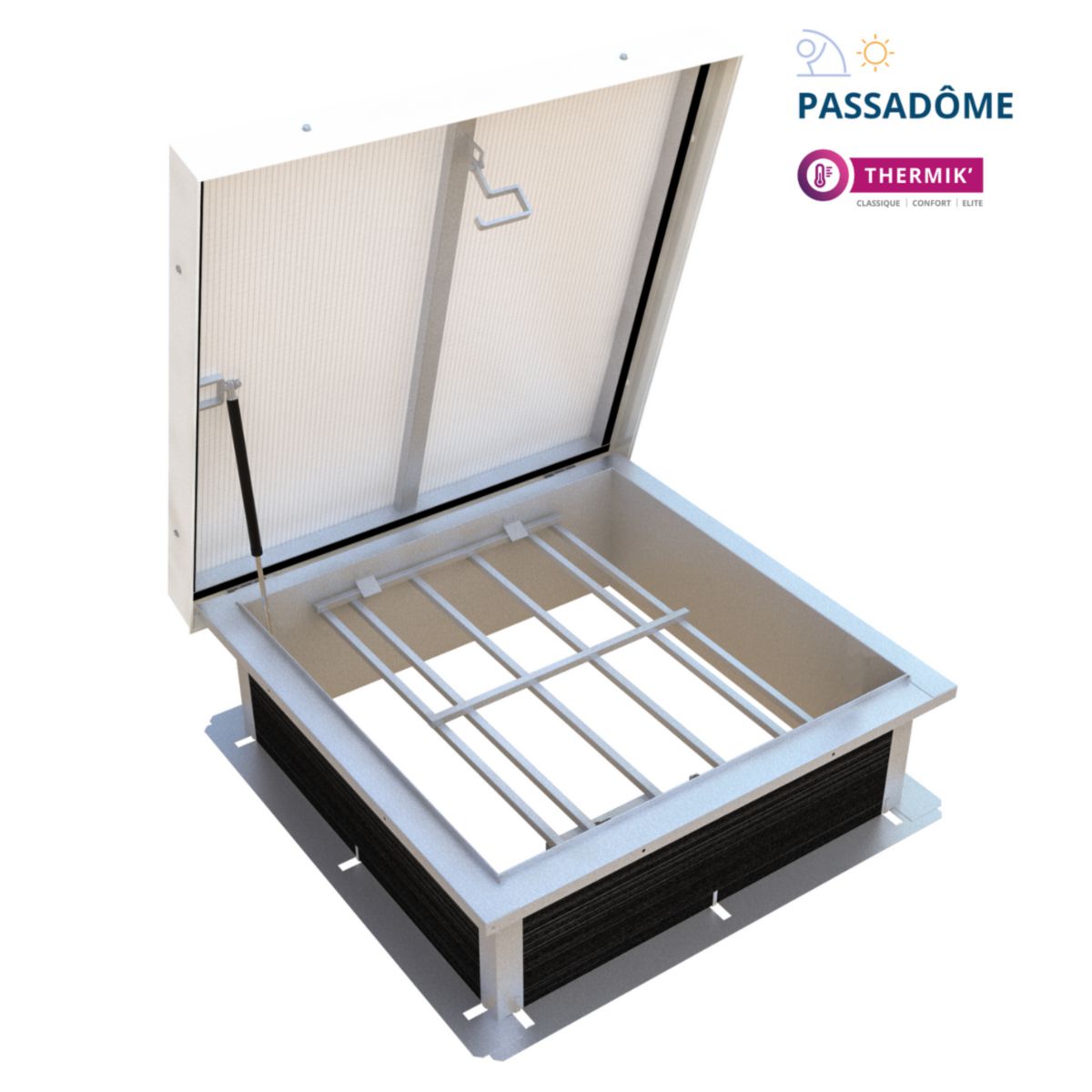 SKYDOME - PASSADOME 100x100 THERMIK CLASSIQUE PCA 16 OPAL H360 avec ...