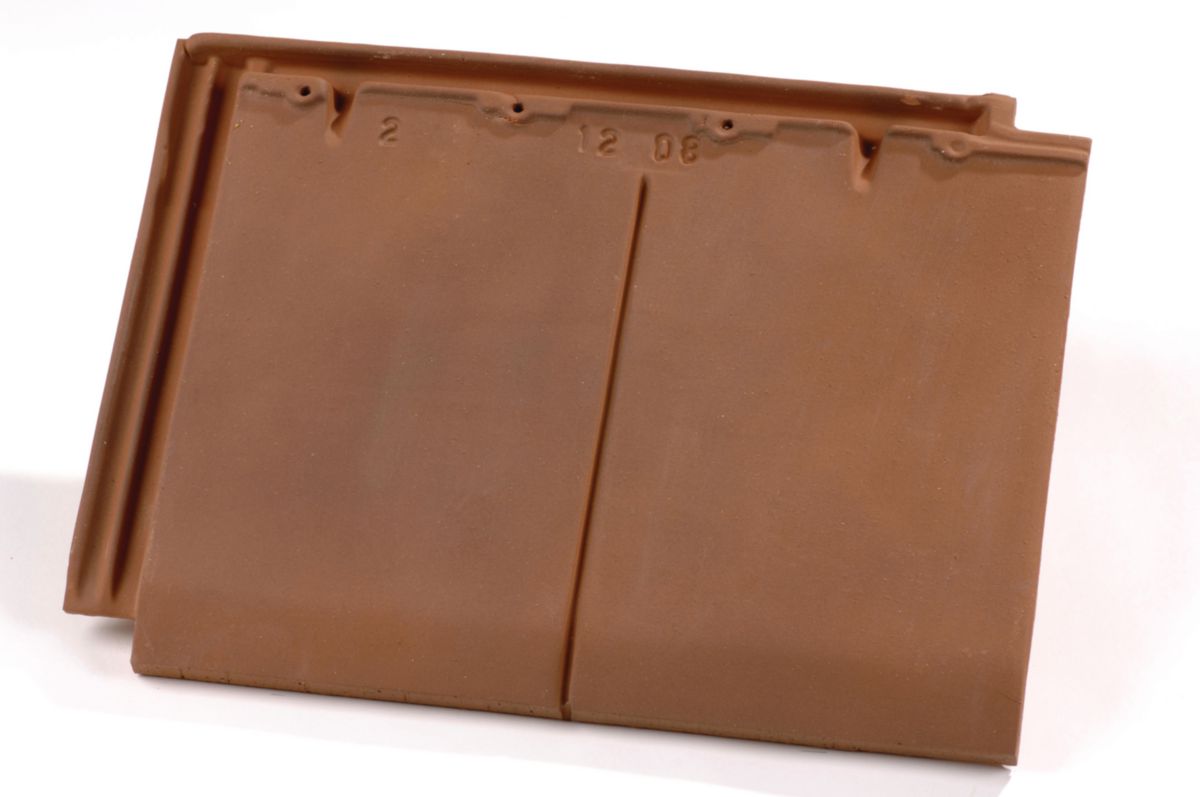 EDILIANS - Tuile Double HP20 terre cuite Black Chevreuse 460x330 mm ...