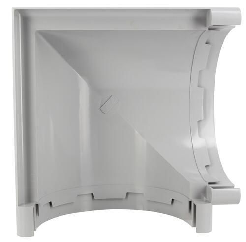 NICOLL - Angle à coller 90° gris UANC33 pour gouttière de 33 à coller ...