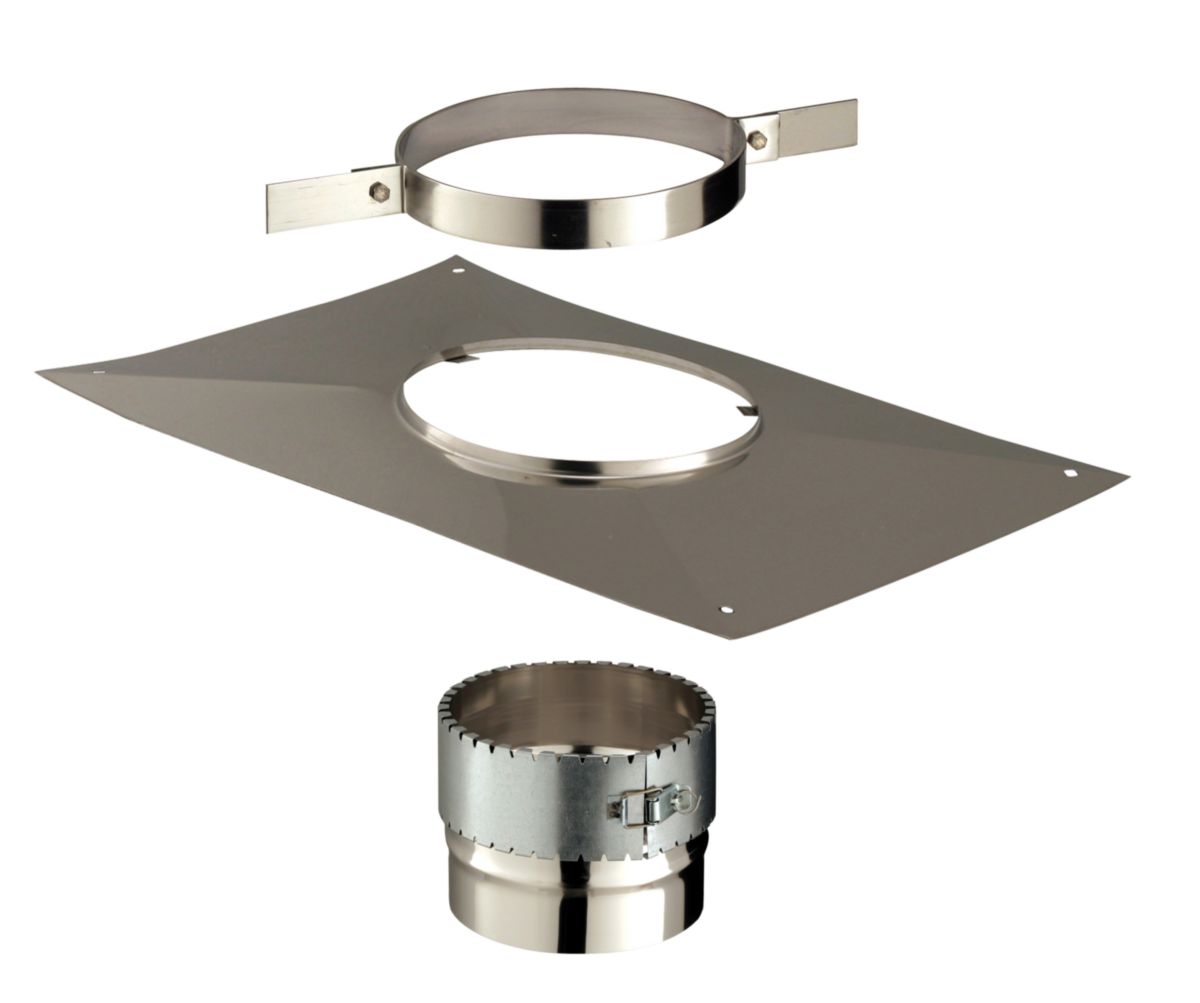 POUJOULAT - Kit accessoire flexible diamètre 150 rectangle AXFLR150P ...