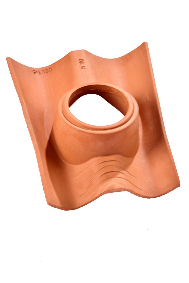 EDILIANS - Tuile à douille Ø 160 mm CANAL 50 rose GL220 Réf.92799 ...