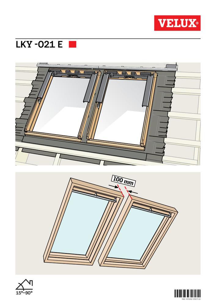 VELUX - kit d'installation raccord JUMO VELUX EKW UK08 4021E2 | Asturienne