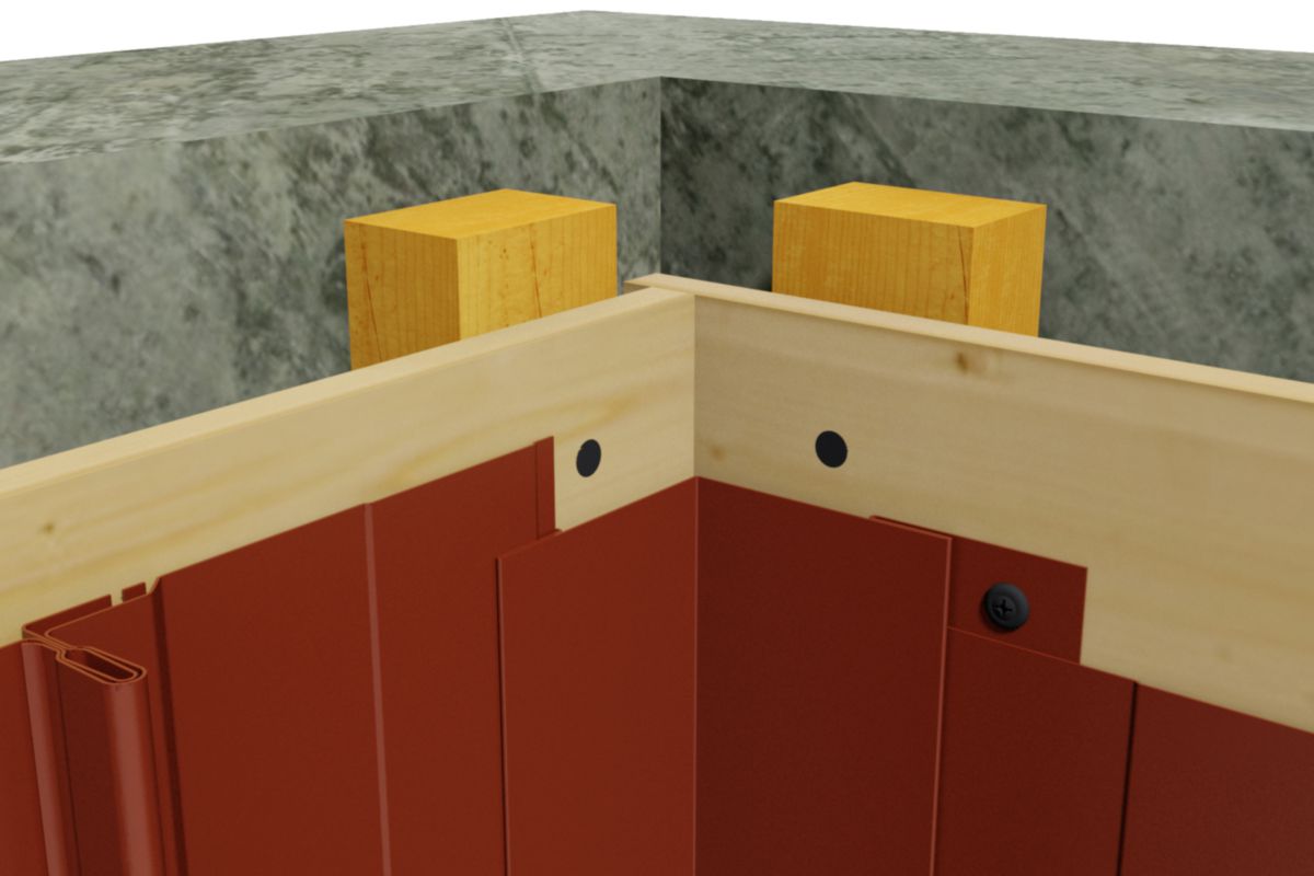 ARCELORMITTAL - Angle rentrant BMAI1 45µ RAL 8906 Ouragan Maukaline ...