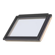 VELUX - fenêtre fixe blanche pour verrieres planes whitefinish gil pk34 ...
