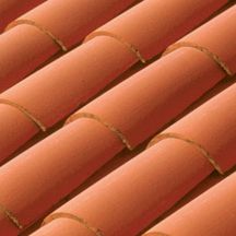 TERREAL - Tuile ronde à talon filé tuile Canal terre cuite Vendéenne ...