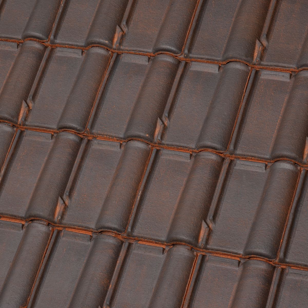 TERREAL - Tuile grand moule du nord terre cuite Renaissance 1RN Vieilli ...