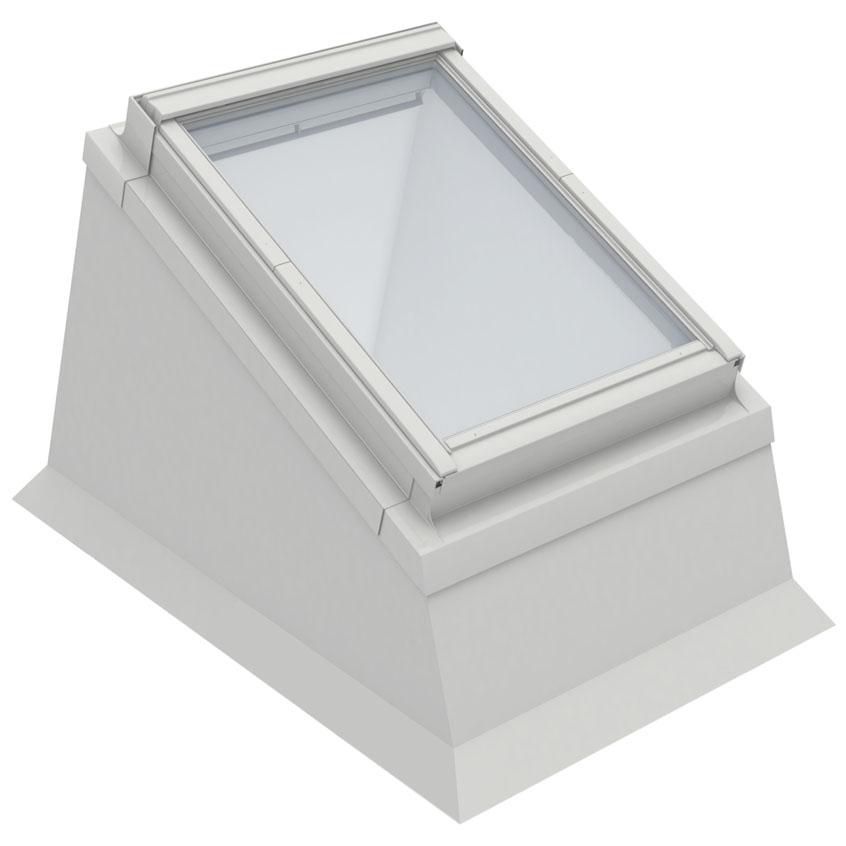 VELUX - Fenêtre pour toit plat Exception bois tout confort bois Velux ...