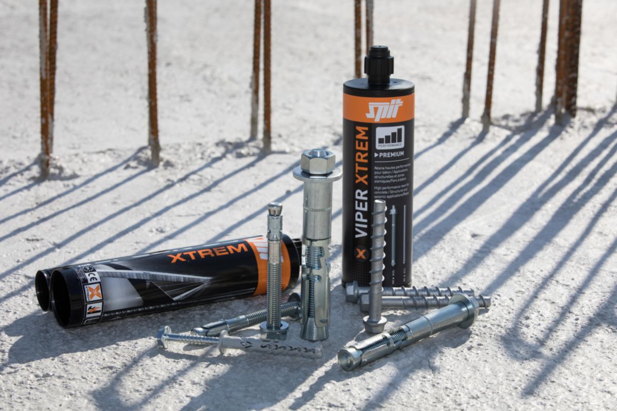 SPIT - Resine Viper Xtrem 410ml + 2 buses Réf. 60189 | Asturienne
