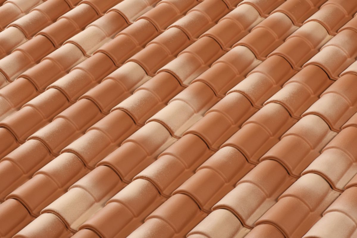 TERREAL - Tuile grand moule du sud terre cuite Romane Canal 1RC Ponant ...