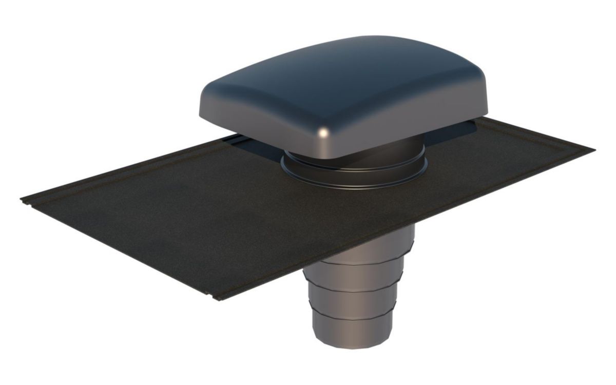 UBBINK - Terminal de ventilation Ubiflu 2 ardoise anthracite avec ...