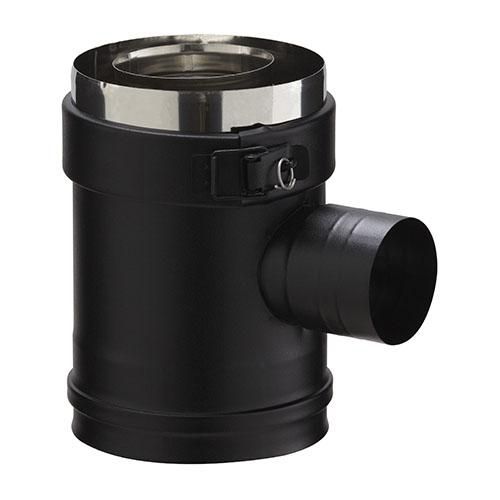 POUJOULAT - Elément droit PGI prise d'air 90°, diamètre 80 / 130 mm ...