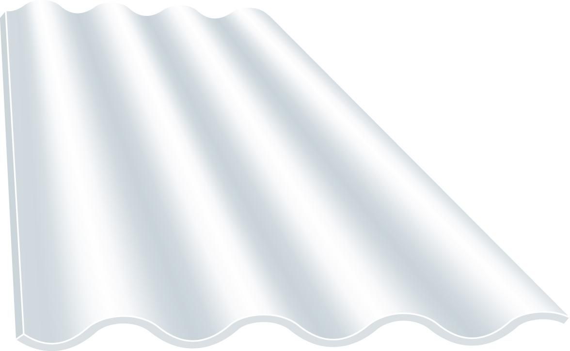 ETERNIT - Plaque polyester clairflex classe 3 translucide longueur 1m10 ...