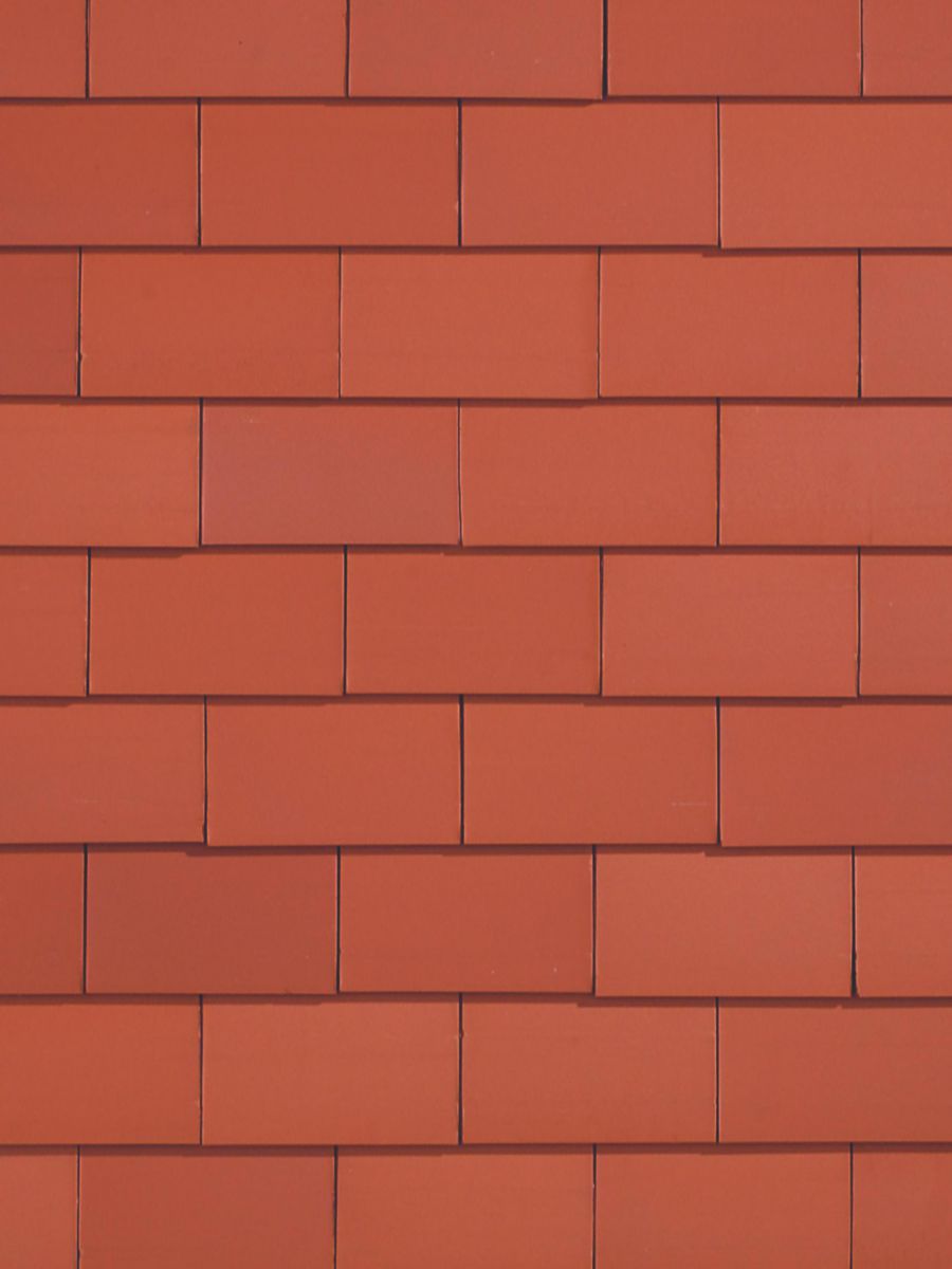 KORAMIC - Tuile Plate 301 terre cuite 270x170mm rouge naturel Réf ...